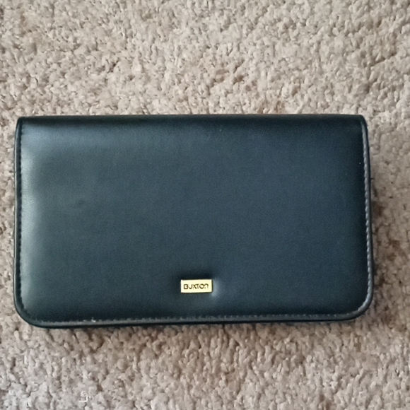Buxton | Bags | Nwt Buxton Black Mini Bagconvertible Clutch | Poshmark
